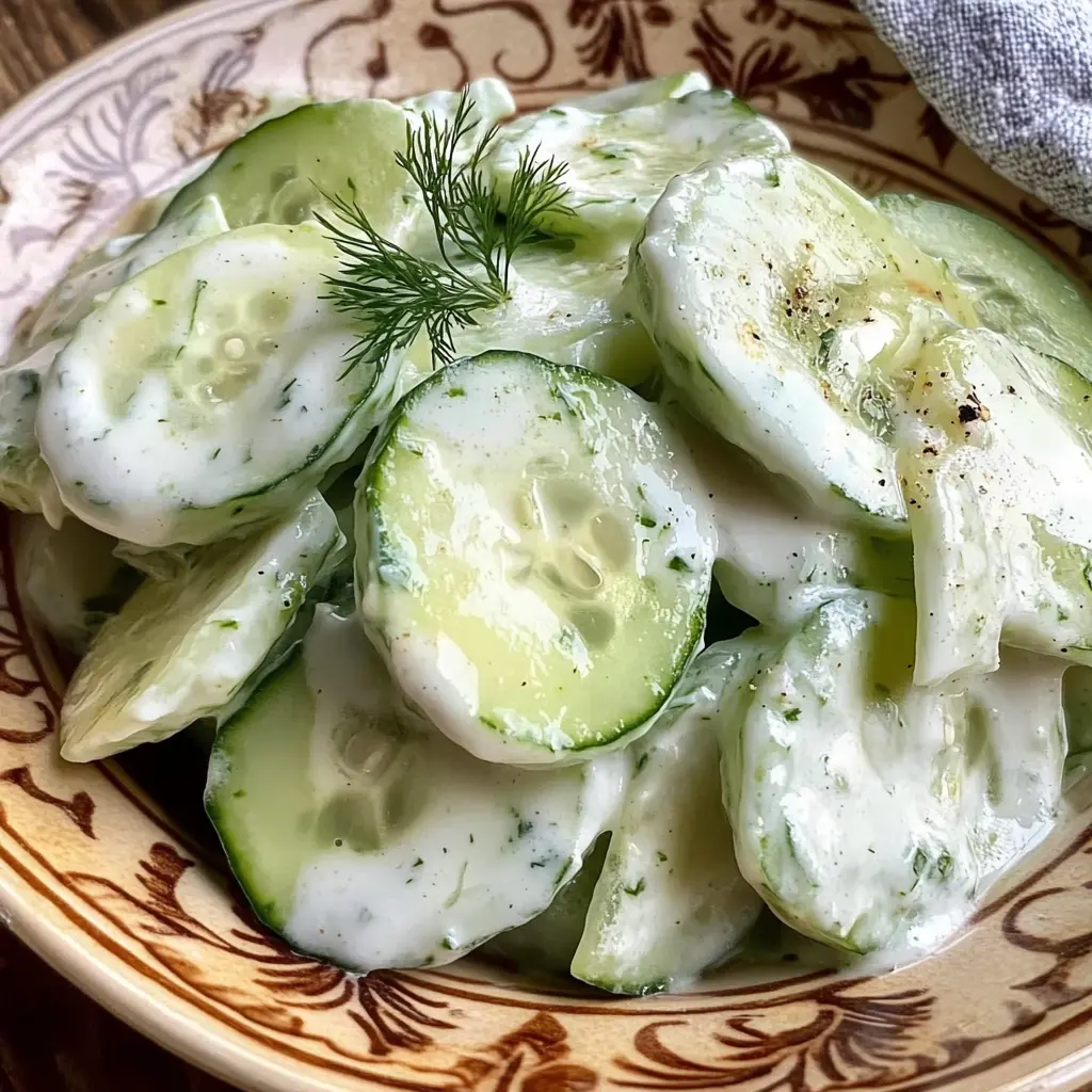 Ultimate Creamy Cucumber Salad Recipe for Refreshing Summer Side ...